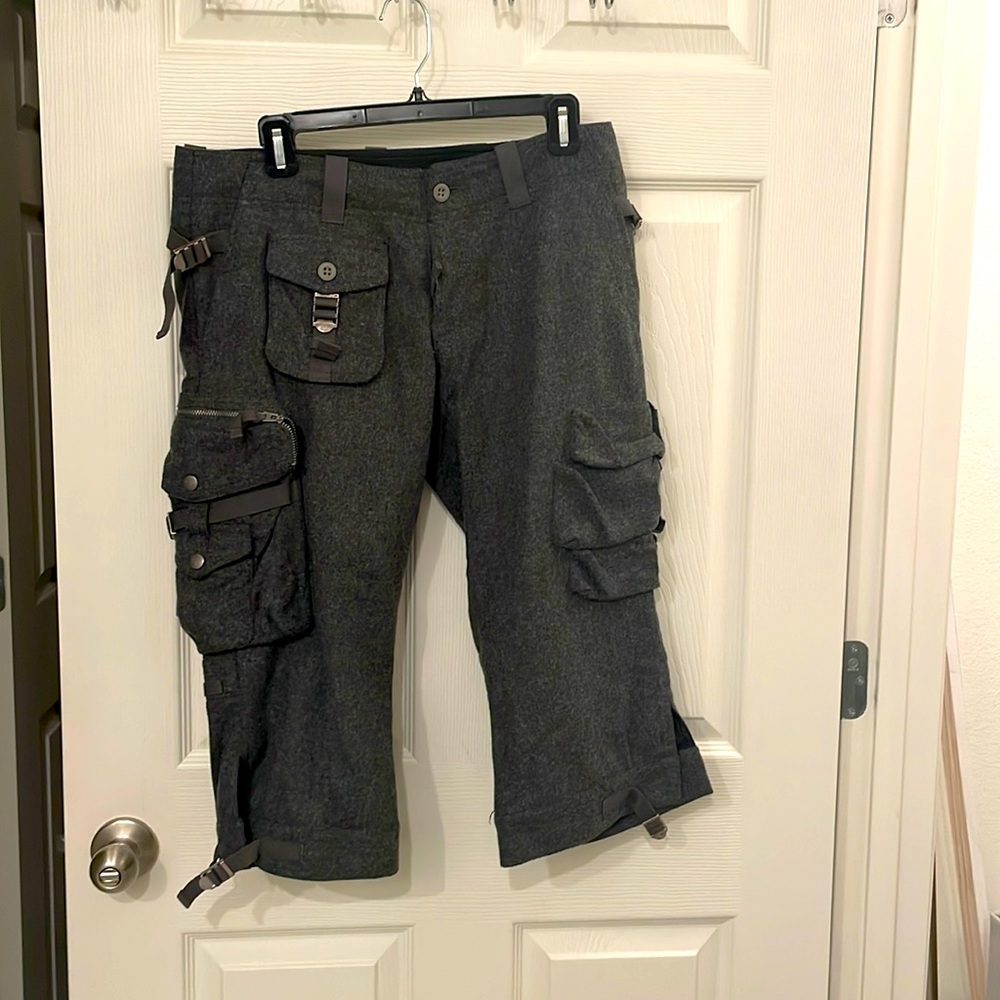 Ralph Lauren, Rugby, Military Vintage Crop Wool Pant - Gem